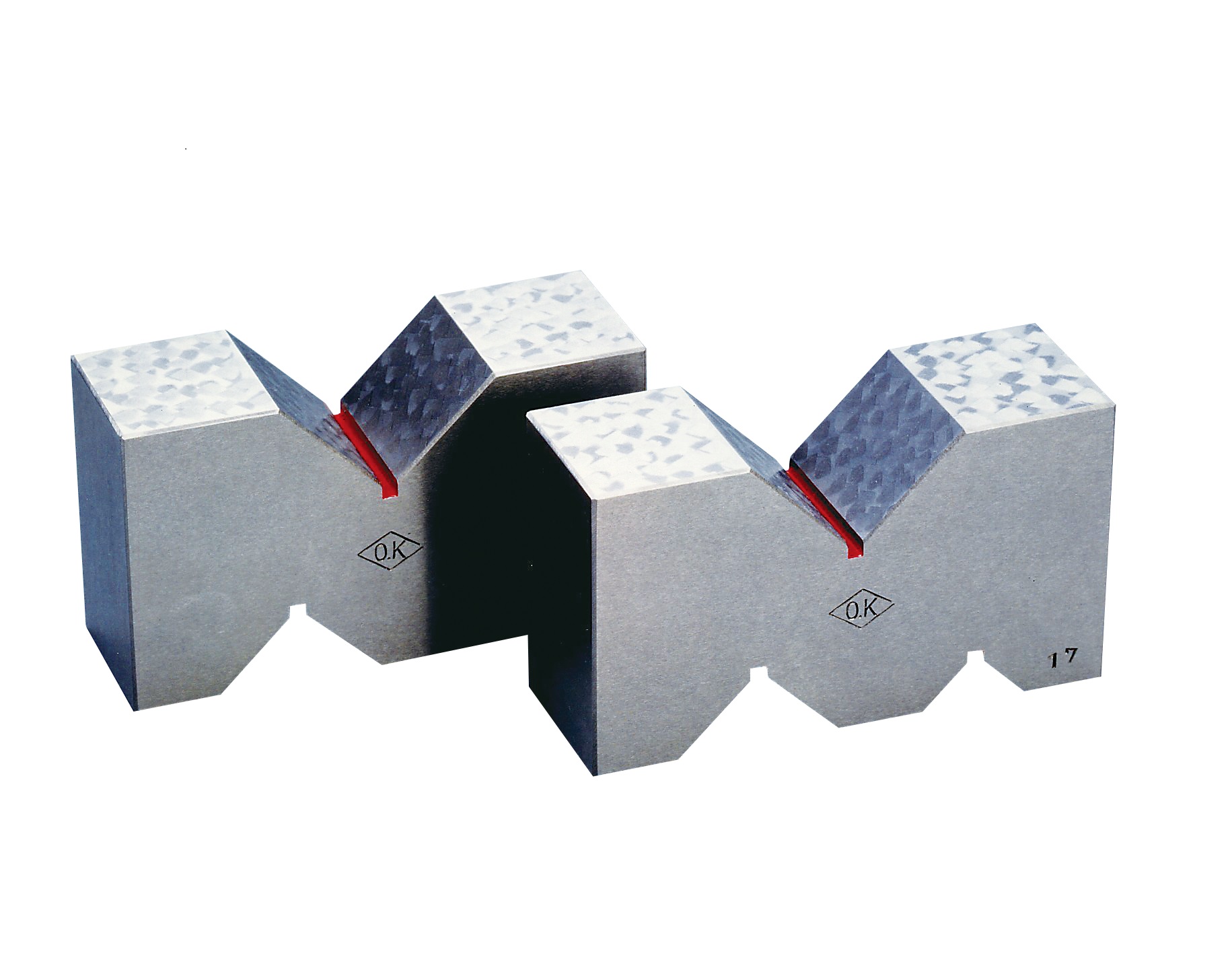 Cast Iron A-Type V Block | Obishi Keiki Seisakusho